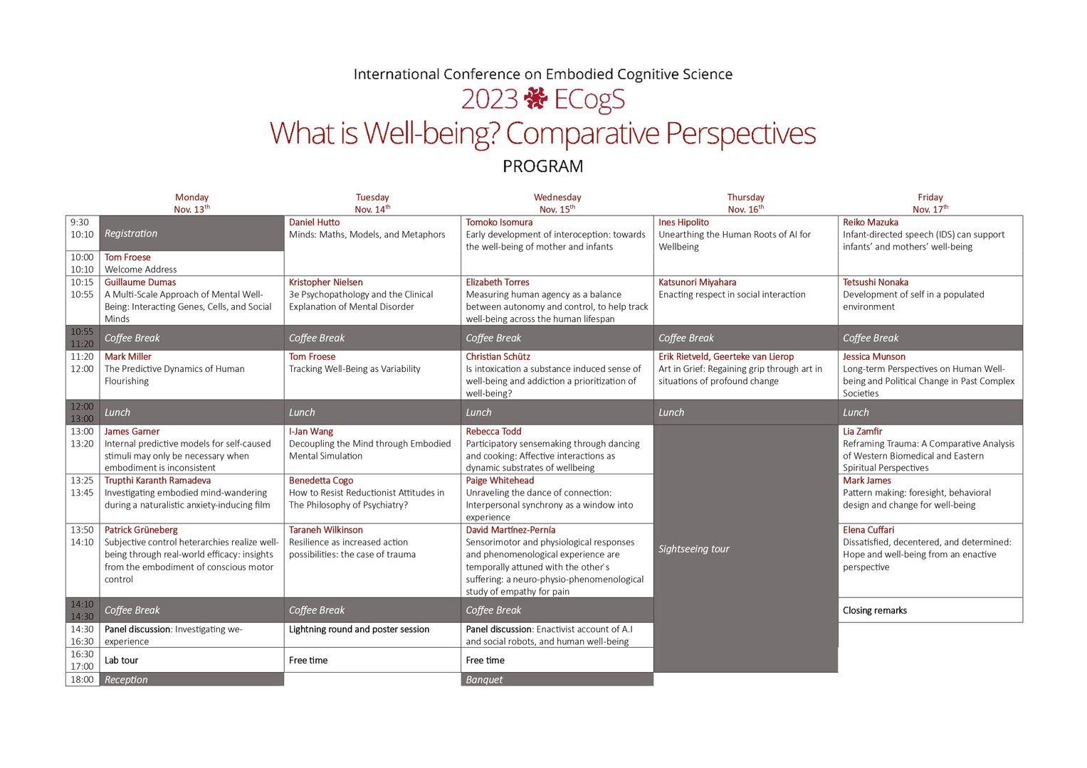 Program | OIST Groups